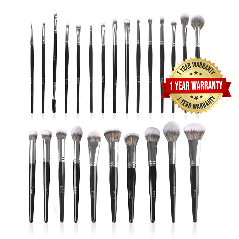 PAC Synthetic Series (25 Brushes) | Best Makeup Brush Set