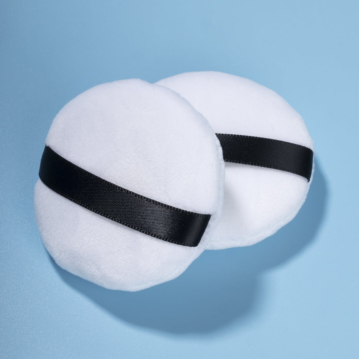 Pac Cosmetics Medium Cotton Puff (Round) (White) (2 Pc)