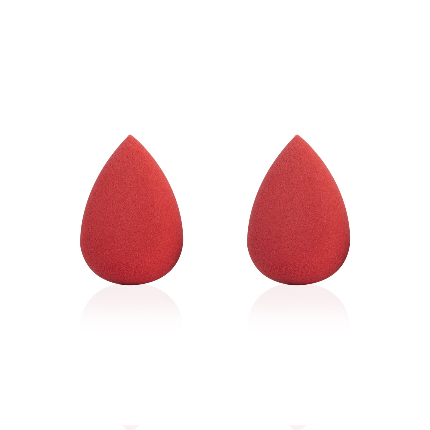 Pac Cosmetics Mini Sponge Set (Water Drop) (Red) (2 Pc)