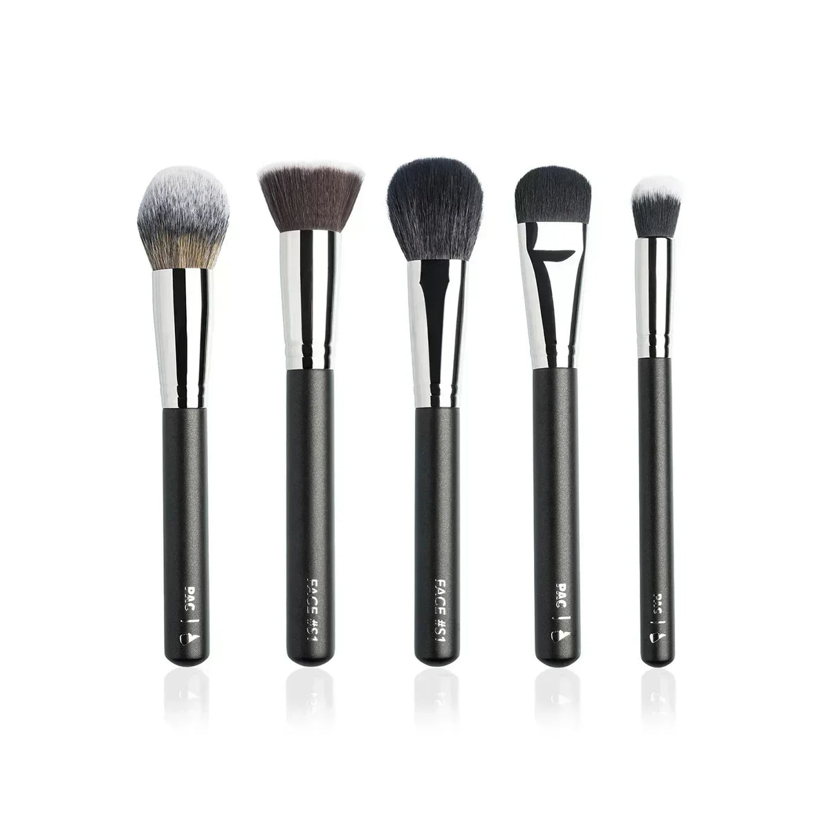 Pac Cosmetics Face Series (5 Brushes )