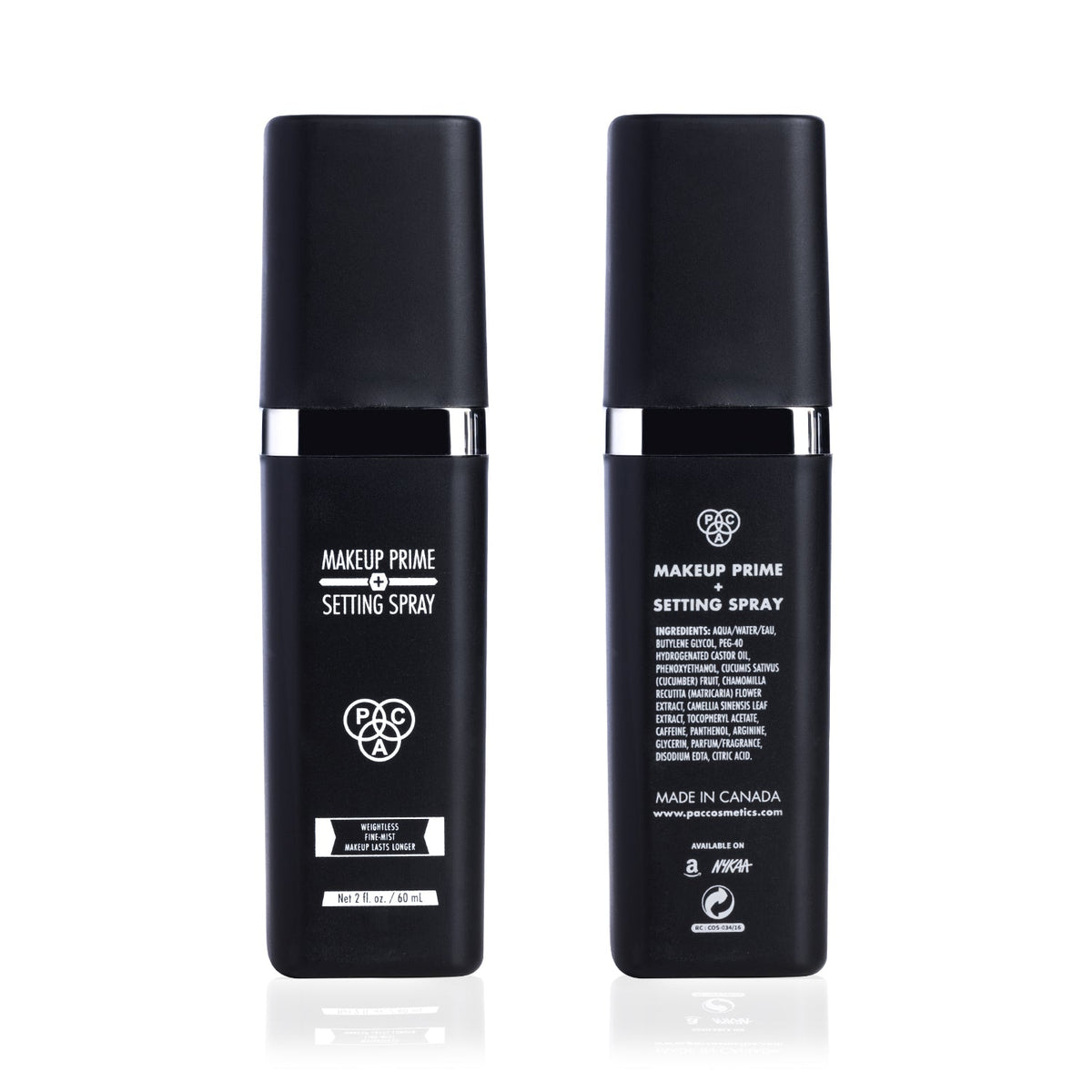 Pac Cosmetics Makeup Prime and Setting Spray (60 ml)