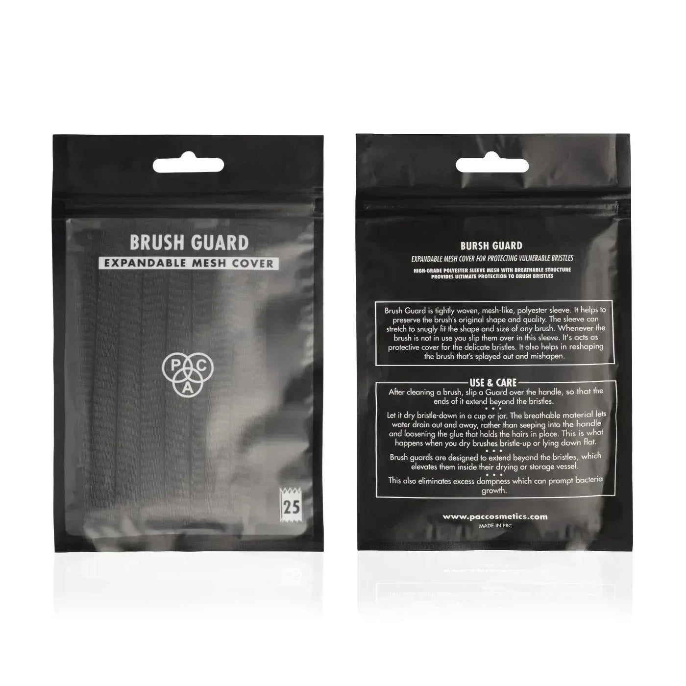 PAC Brush Guard Mesh (25 pcs) | Makeup brush protector