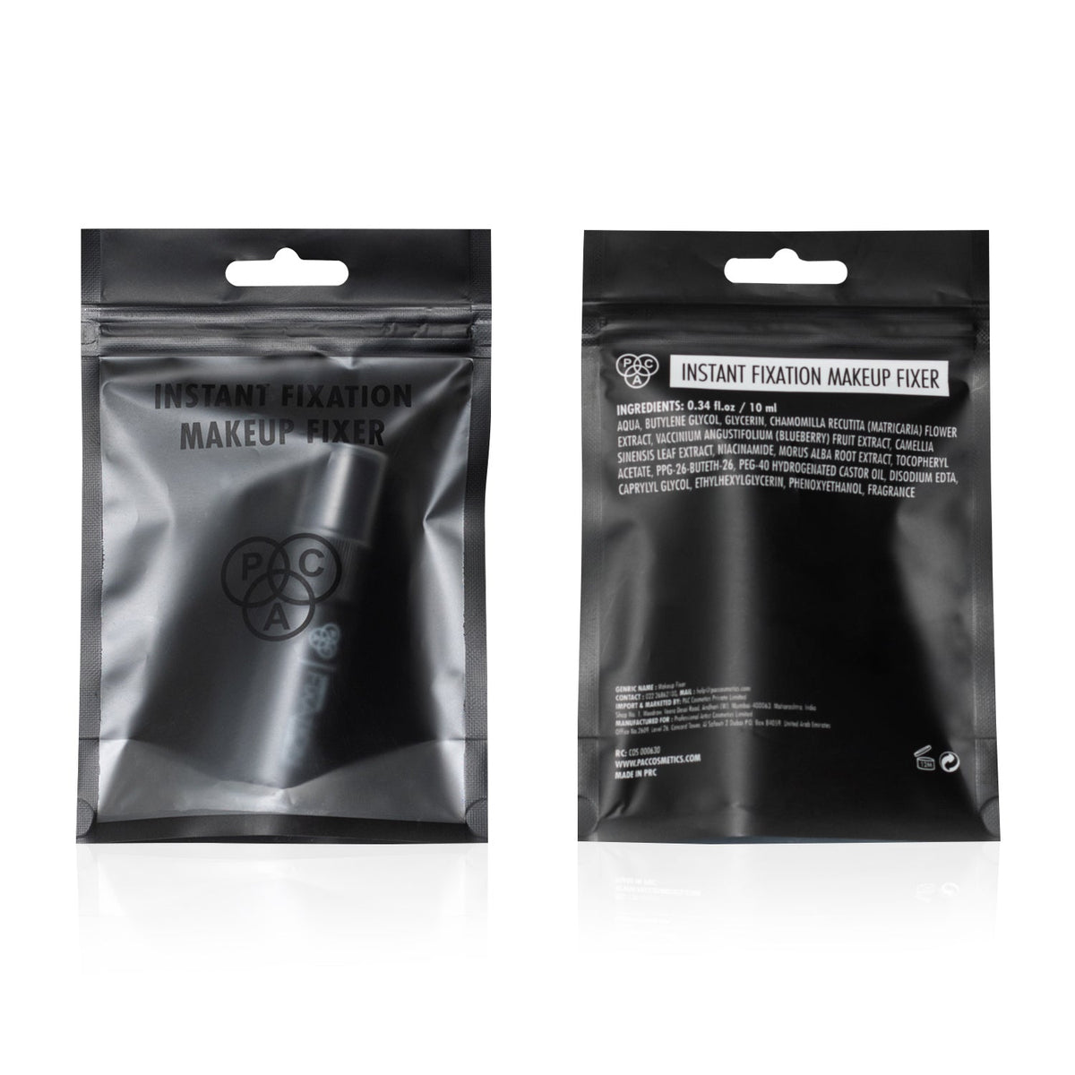 Pac Cosmetics Instant Fixation Prep + Prime Makeup Fixer