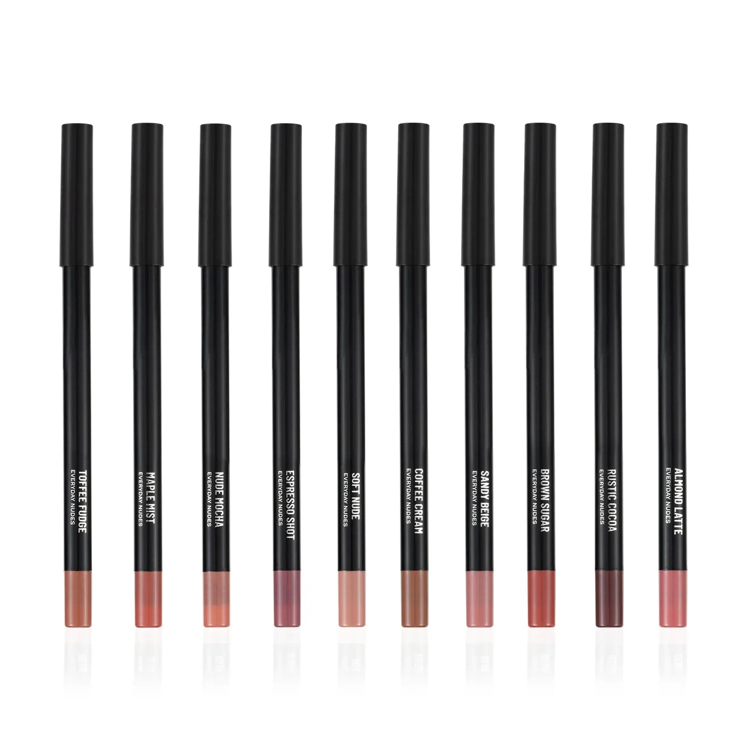 Pac Cosmetics 24H Everyday Lip Liner Kit (10 colors)