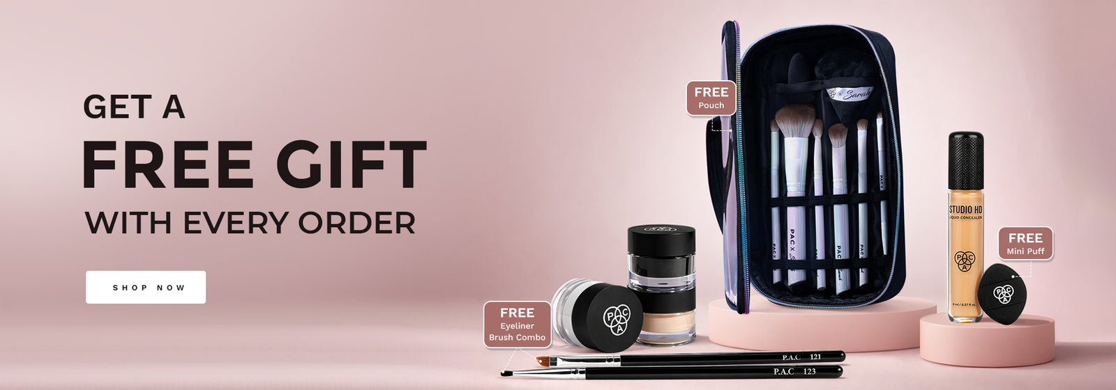 PAC Cosmetics | Premium Makeup Products | Makeup Brand